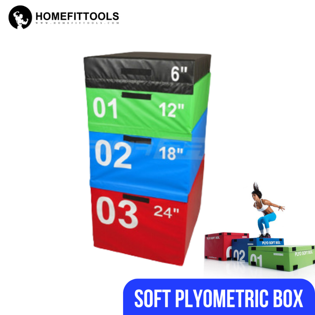 กล่อง Plyo Box Set ชุด 4/5 ชั้น กล่องออกกำลังกาย กล่องกระโดด Plyometric Soft Box -Homefittools ...