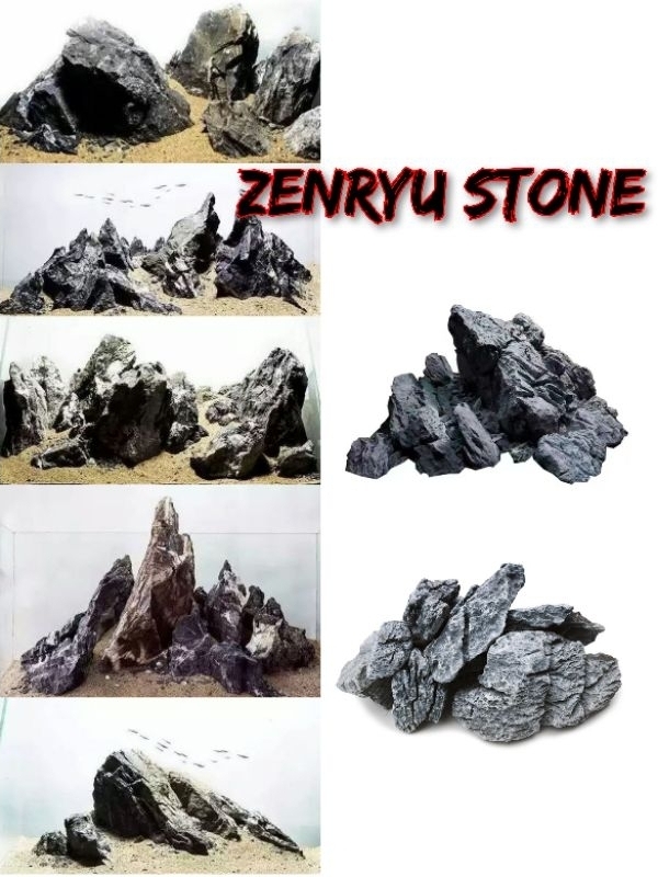 หิน Zenryu Stone หินจากธรรมชาติ จัดตกแต่ง | Shopee Thailand