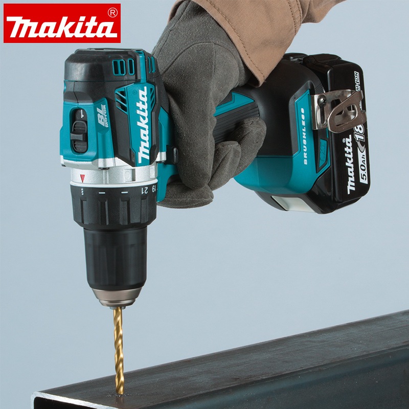 (COD & ของแท้) Makita DDF484 18V 6.0Ah สว่านกระแทกไร้แปรงถ่าน ...