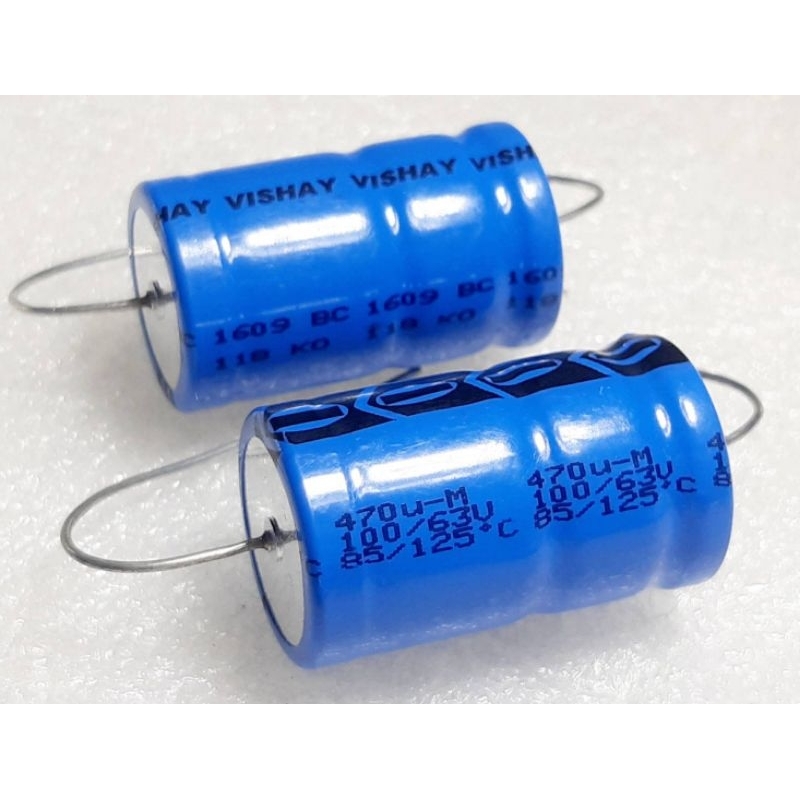 Vishay BC KO 118 470uf 100v Capacitor ตัวเก็บประจุ คาปาซิเตอร์ ชนิด หาง ...