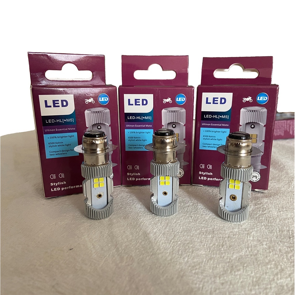 100% LED M5 หลอดไฟ (T19, P15d) 6W สีขาว 6500K ใช้ได้กับไฟกระแสตรง ...