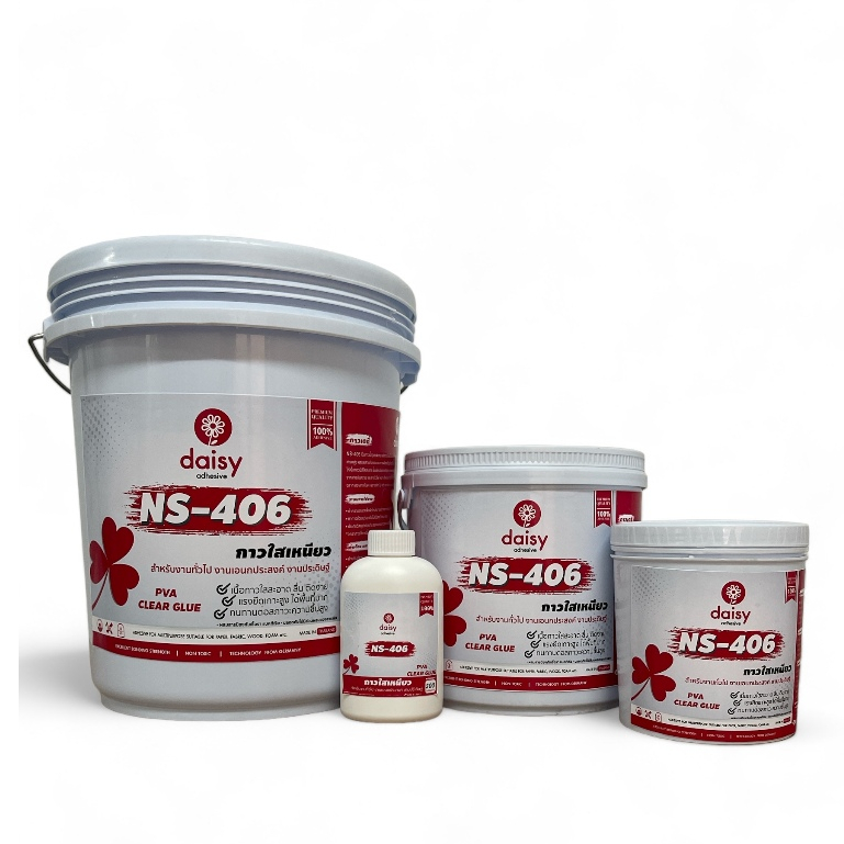 กาวใส กาวPVA แบบเหนียว NS-406 กาว Daisy | Shopee Thailand