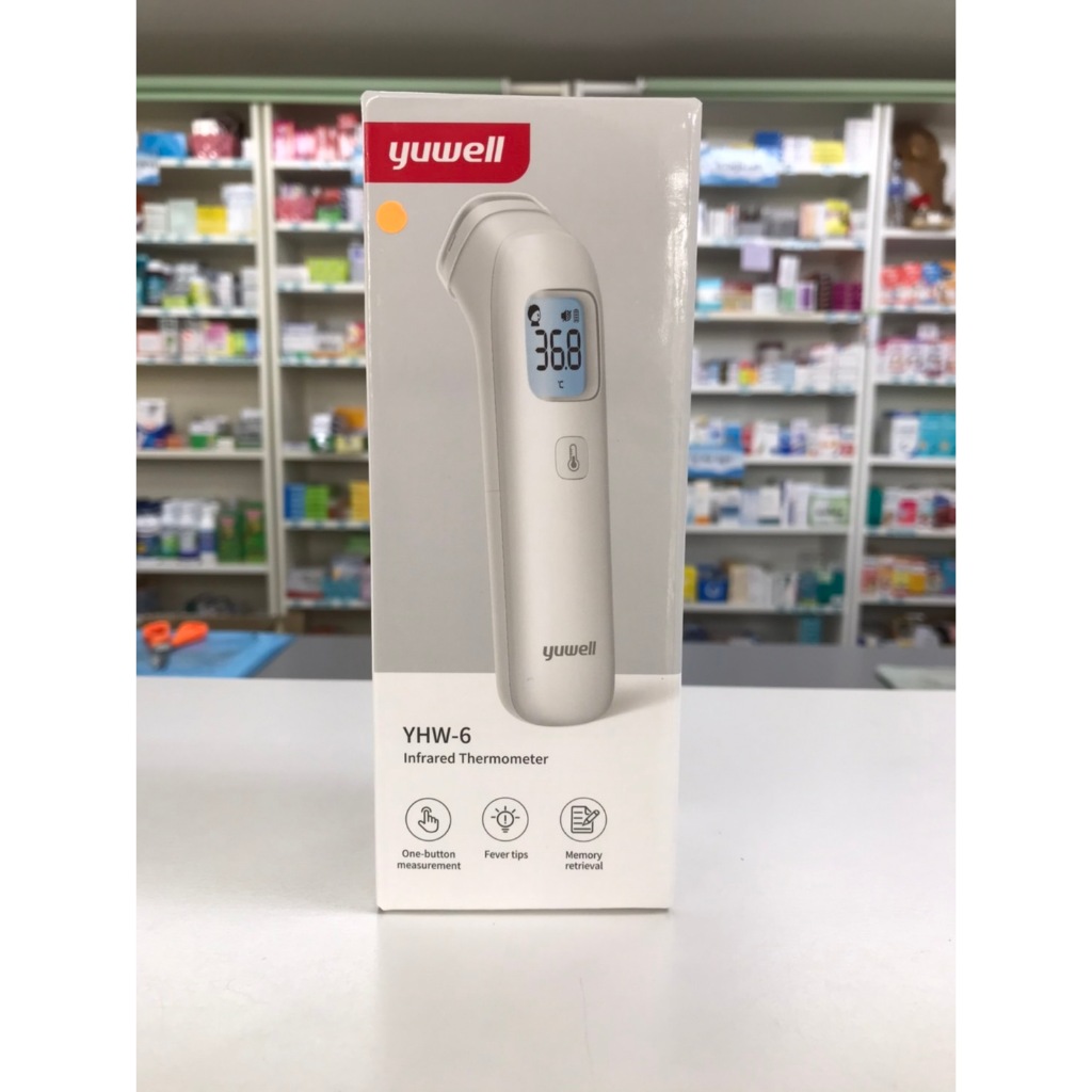 YUWELL YHW-6 INFRARED THERMOMETER เครื่องวัดอุณหภูมิอินฟราเรด | Shopee ...
