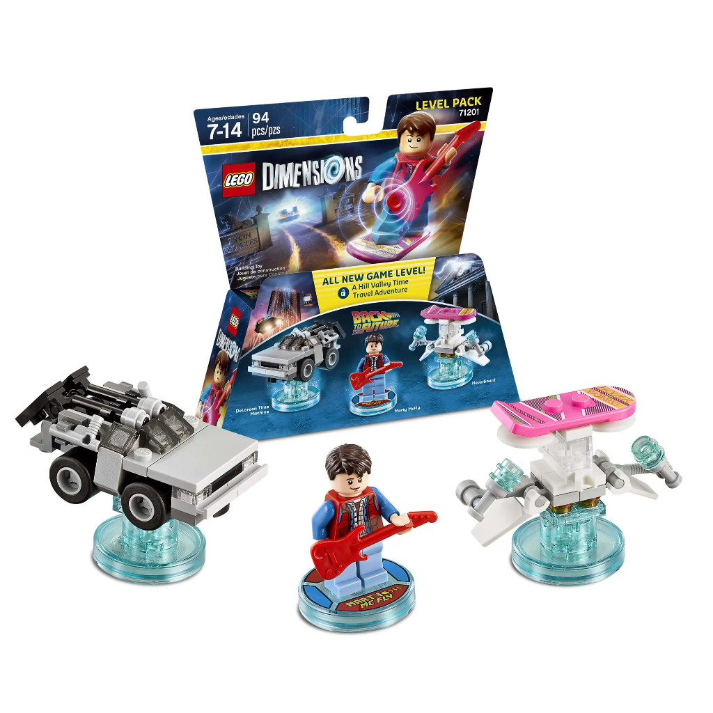 LEGO Dimensions Marty Mcfly (Back to the Future) มือสอง ของแท้ | Shopee ...