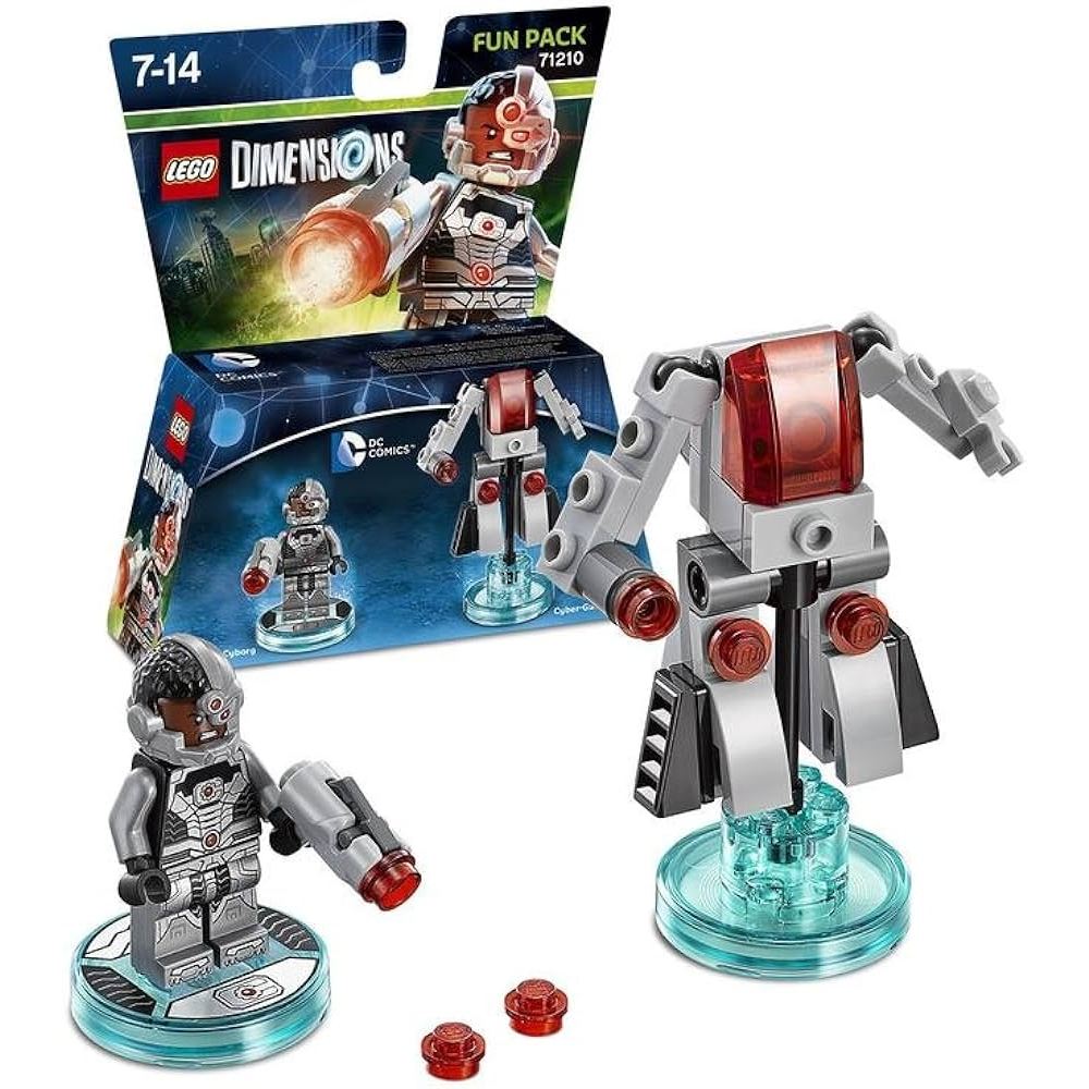 (ใช้โค้ดคุ้มได้) LEGO Dimensions 71210 Cyborg (DC Comics) มือสอง ของแท้ ...