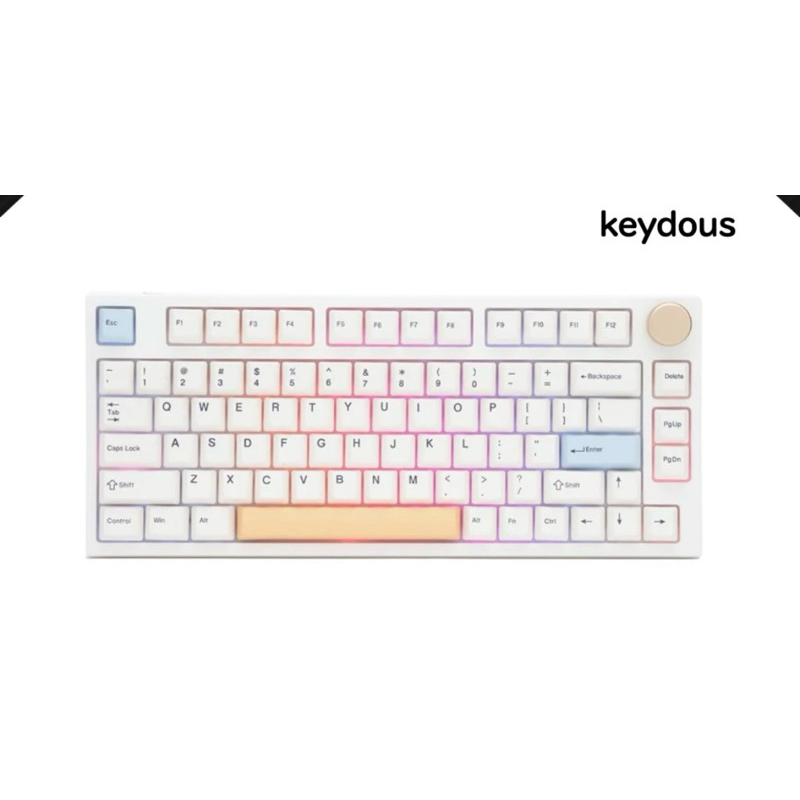 [ส่งต่อ] Keydous NJ80 AP Gateron yellow pro, Brass ver. RGB Wireless ...