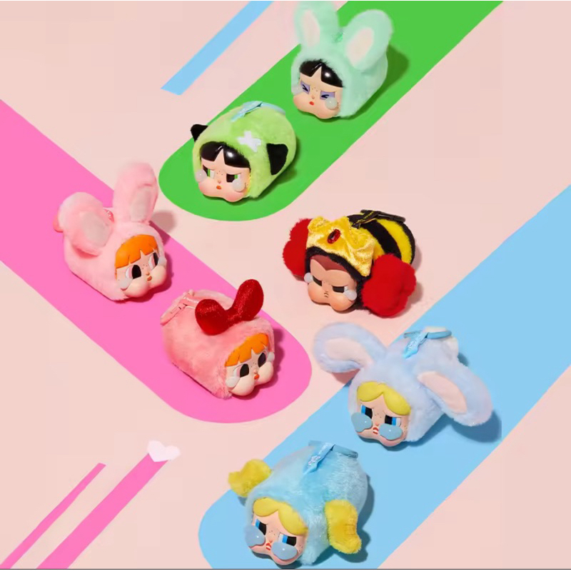 ⭐️ ใช้โค้ดลดเหลือ 693.- [ พร้อมส่งจากไทย ] 🩷🩵💚 CRYBABY × Powerpuff ...