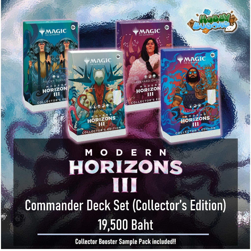 Magic: The Gathering Modern Horizons 3 Commander Deck: Collector’s Edition Bundle | Shopee Thailand