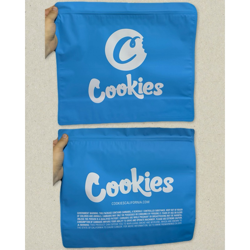Cookies Mylar zip bag size 454 grams / 1 lb | Shopee Thailand
