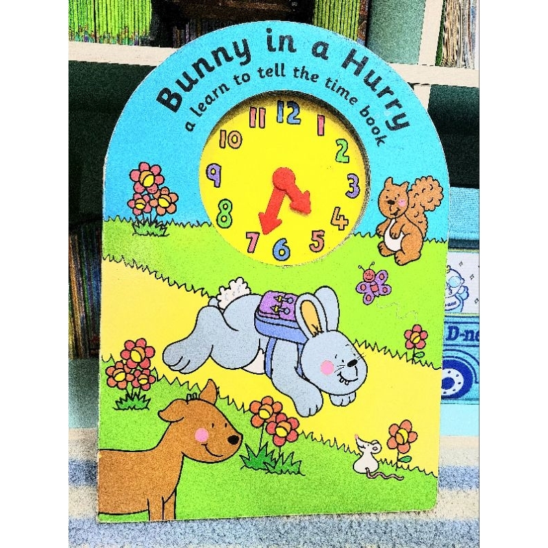 bunny in a hurry learn to tell a time book หนังสือภาษาอังกฤษ หนังสือสอน ...