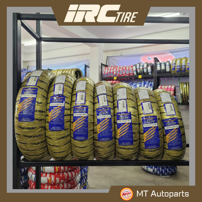 **โปรโมชั่นเปิดร้านใหม่** ยางนอก IRC WINGS PREMIUM TL NR77U (ไม่ใช้ยาง ...