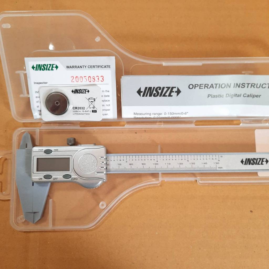 เวอร์เนียร์ ดิจิตอล แบบพลาสติก 6" / 150mm Plastic Digital Caliper ...