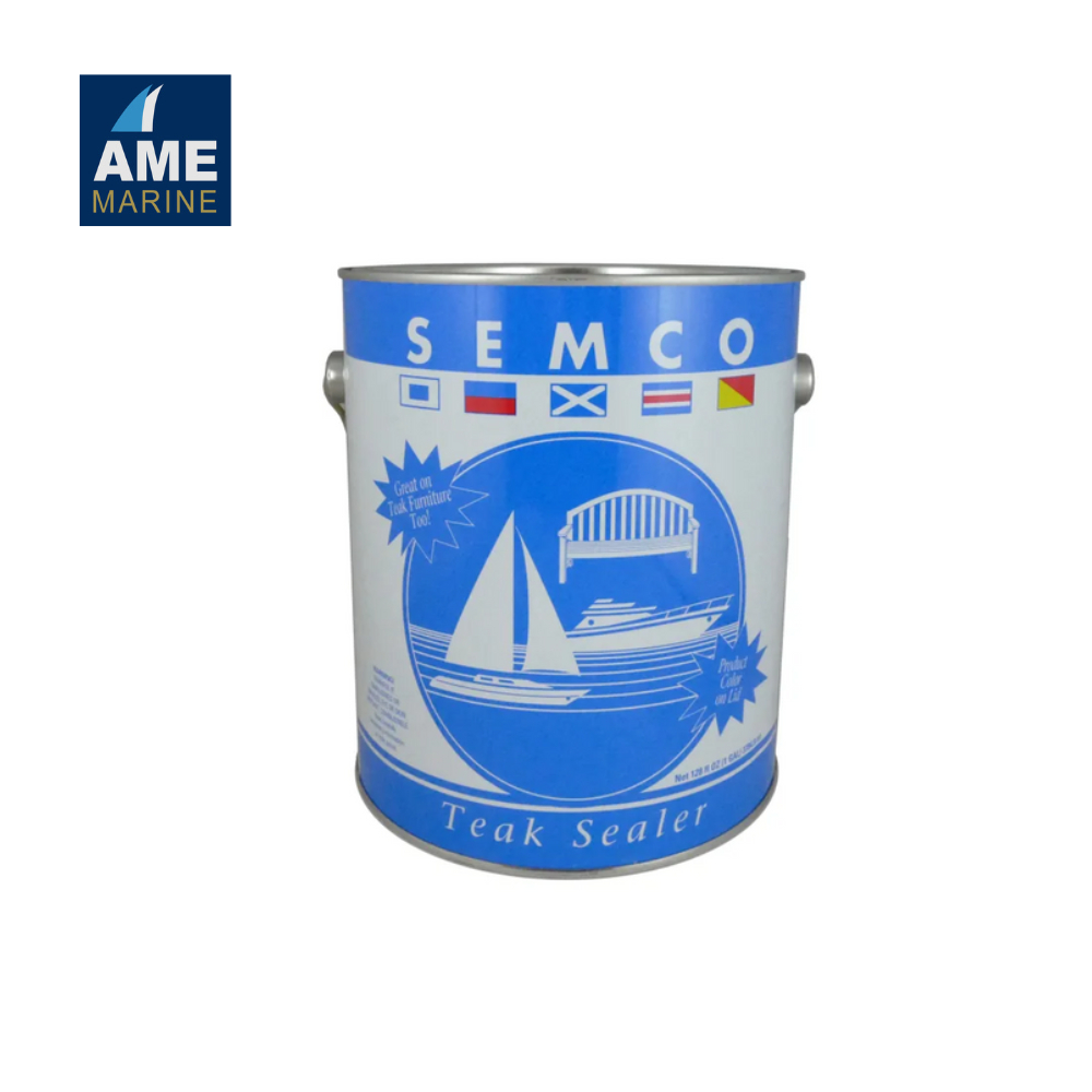Semco Natural color Teak Sealer สีน้ำมันทาเครือบไม้ พื้นไม้สักเรือ ...