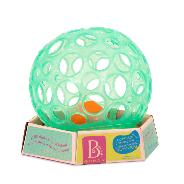 Light up sensory Ball, Grab ‘n’ Glow ลูกบอลของเล่น แบบมีไฟ | Shopee ...