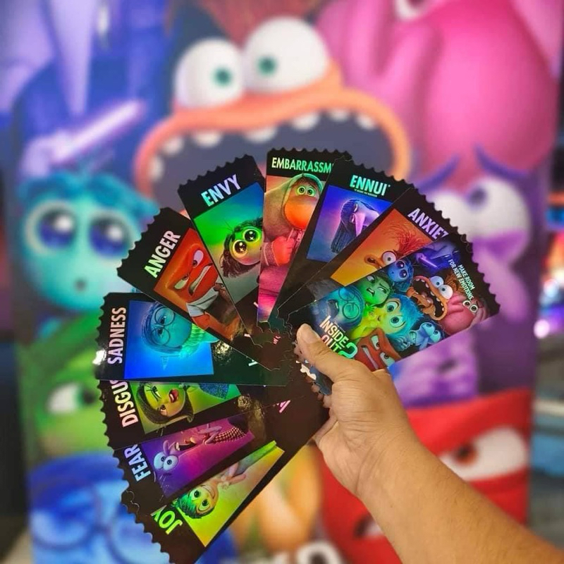 (ทักลด50%) พร้อมส่ง Collectible ticket inside out 2 แท้ | Shopee Thailand