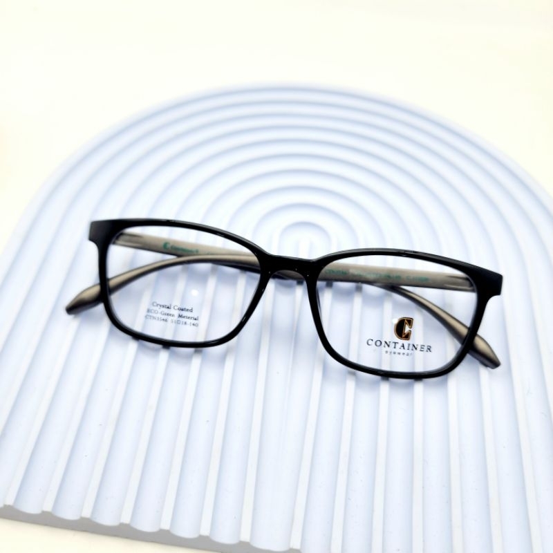 กรอบแว่นContainerรุ่น CNT3546วัสดุTR90 แท้ มาพร้อมความเบาแข็งแรงทนทานยืดหยุ่นสูงนำไปตัดใส่เลนส์ ...