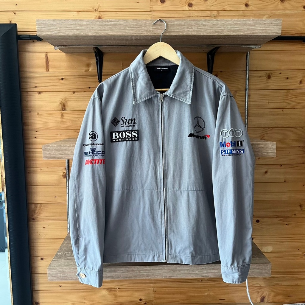 Vintage Mercedes Benz Team McLaren Racing Jacket | Shopee Thailand