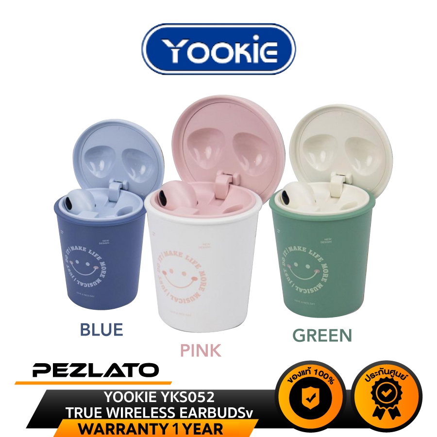 YOOKIE YKS052 TRUE WIRELESS EARBUDS | Shopee Thailand