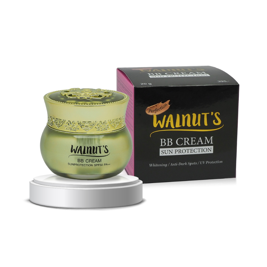 ใหม่ Walnut's BB Cream Sun Protection ครีมผสมรองพื้น ขนาด20g | Shopee ...