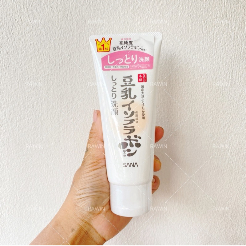 ⚡️ซื้อในไลฟ์ลด50%⚡️โฟม เต้าหู้ ซาน่า Sana Nameraka Honpo Soy Cleansing Foam 150g โฟมล้างหน้า ...