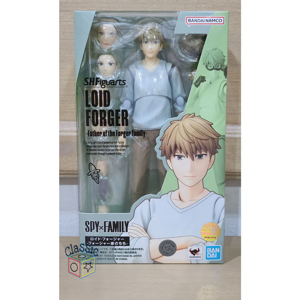 S.H.Figuarts Loid Forger Father of the Forger family SHF SPY X FAMILY ...