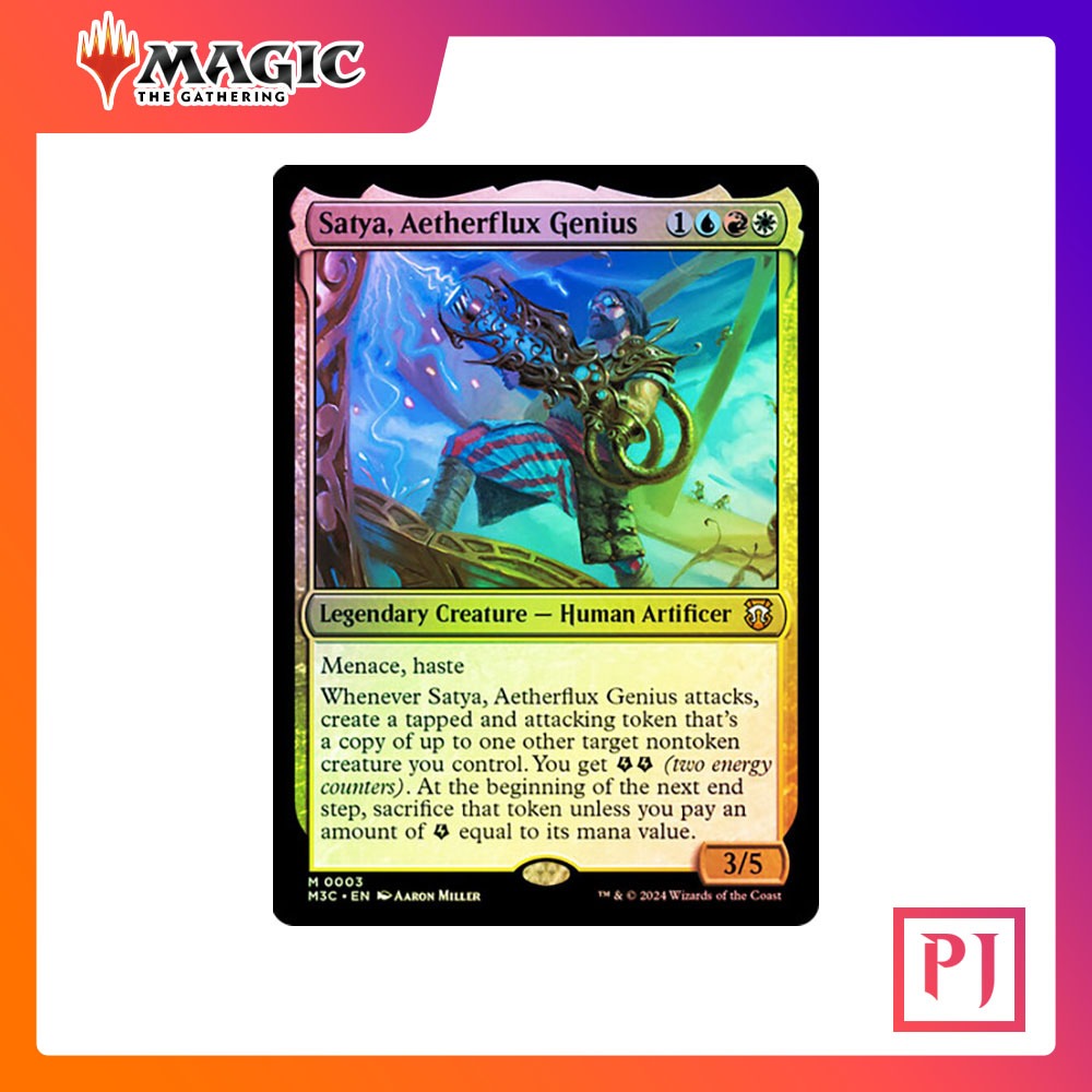 [MTG] Satya, Aetherflux Genius [M3C] [MULTI] [MYTHIC] [FOIL] [ENG ...