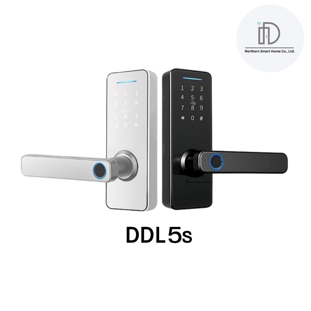 Dot Digital door Lock กลอนประตูดิจิตอล รุ่น DDL5s ติดตั้งแทนลูกบิดเดิม ...