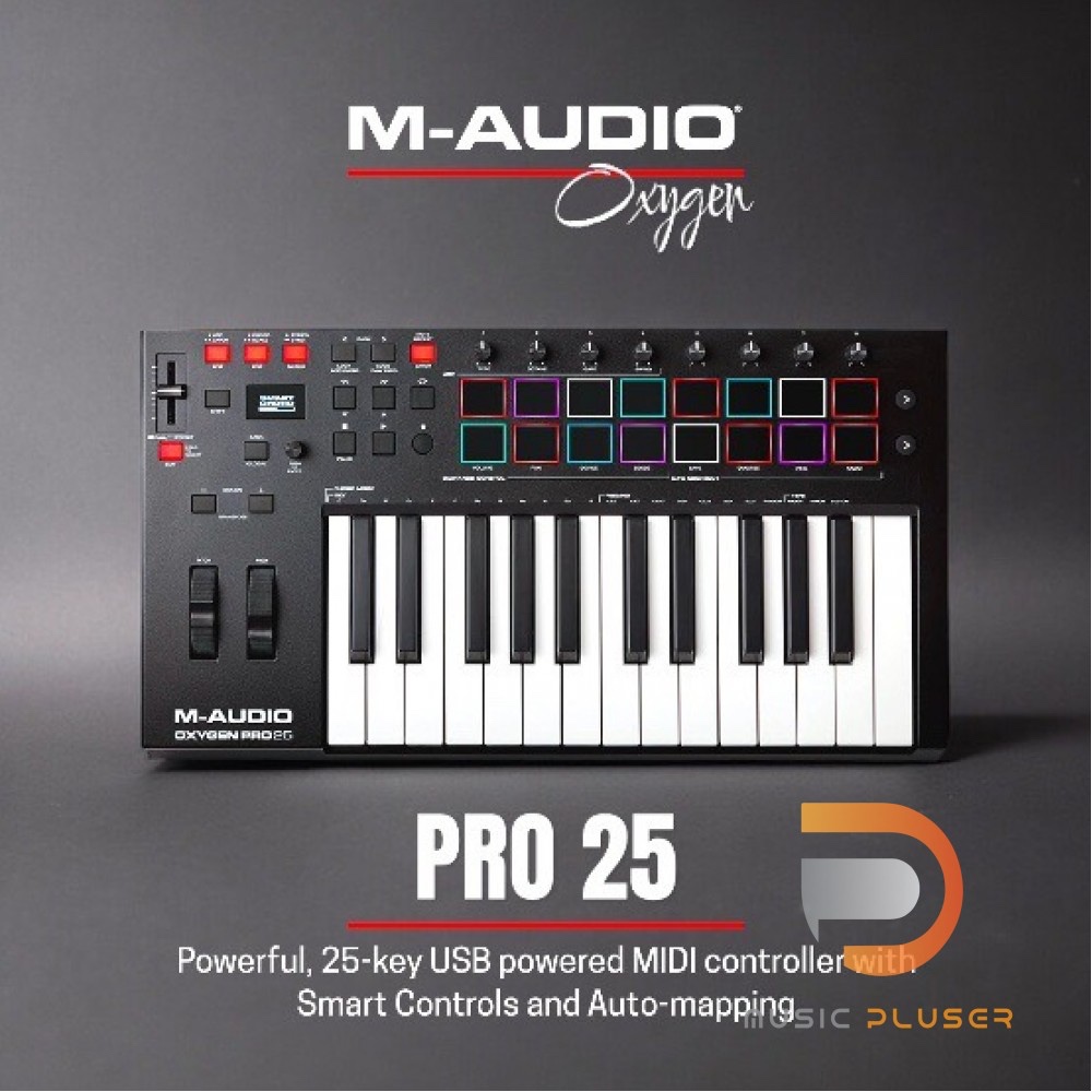 M-Audio Oxygen Pro 25 Keyboard Controller | Shopee Thailand