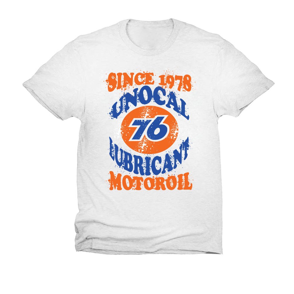 76 Oil 004005 Unocal T Shirt เสื้อยืด น้ำมันเครื่อง 76 วินเทจ Cotton 6007