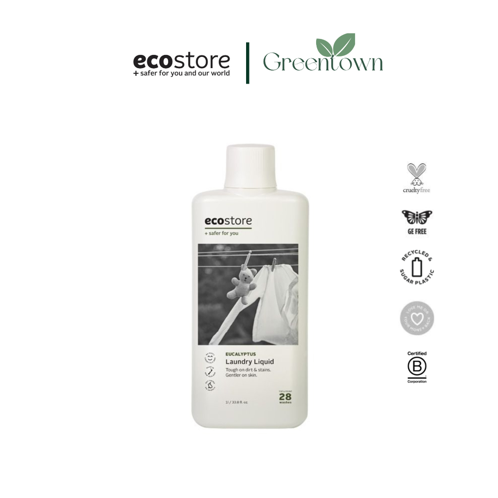 Ecostore น้ำยาซักผ้า - กลิ่นยูคาลิปตัส Laundry Liquid - Eucalyptus Scent (1000 ml) | Shopee Thailand