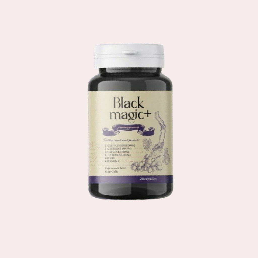 Black magic plus กลูต้าเม็ดดำแบล็ค เมจิก พลัส 1 กระปุก 20 แคปซูล ...