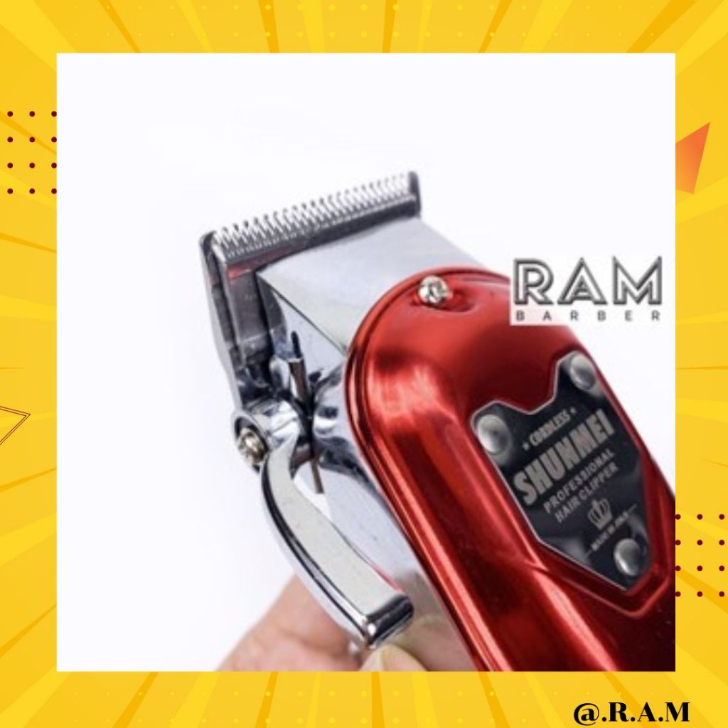 Shunmei รุ่น 828 ปัตตาเลี่ยนตัดผม ไร้สาย แบตตาเลี่ยน ตัดผม ปัตตาเลี่ยน ฮิตมาก | Shopee Thailand