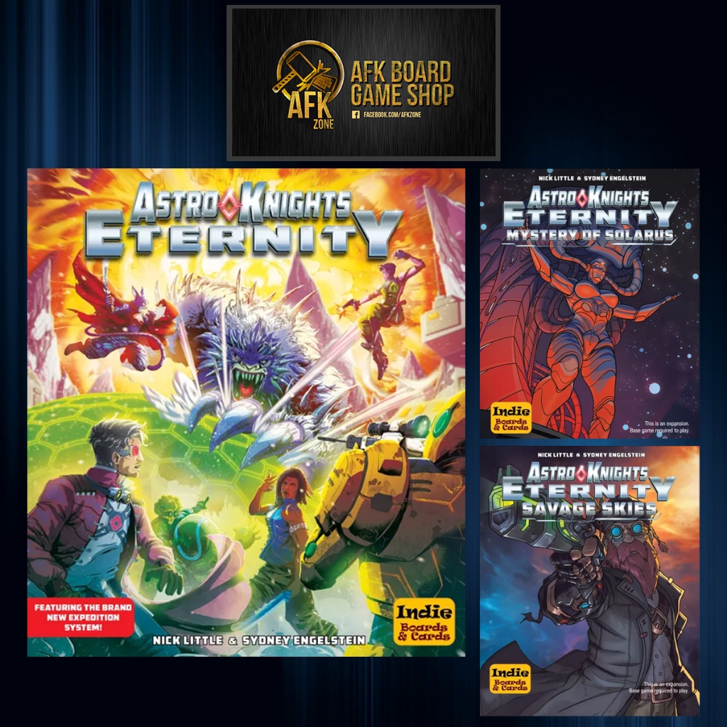 Astro Knight Eternity Retail ENG Edition + Expansion - Board Game ...