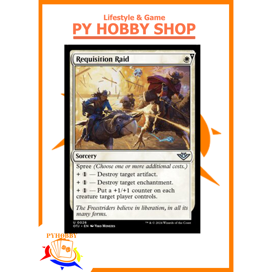 [MTG] Outlaws of Thunder Junction: Requisition Raid | Shopee Thailand