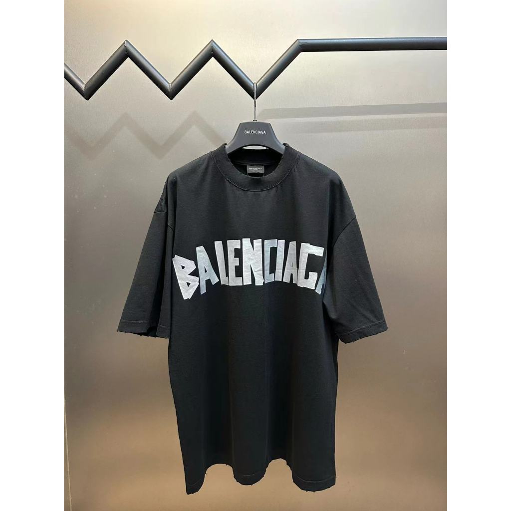 【Lemon】เสื้อยืด Balenciaga BB 1:1Tags 24SS รูปภาพจริง งานสูงสุด เกรด original แท้ 99% | Shopee ...