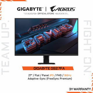 GIGABYTE GS27FA Gaming Monitor (จอมอนิเตอร์) | 27" FHD | SS-IPS | 1ms ...