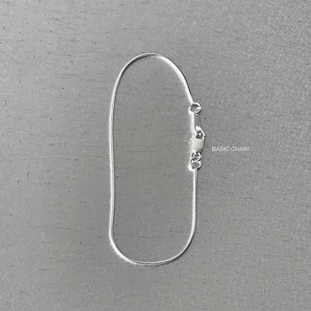 (bracelet,สร้อยข้อมือ) : BASIC BRACELET SILVER925 / สร้อยข้อมือเงินแท้ กำไลข้อมือ | YOUR ...