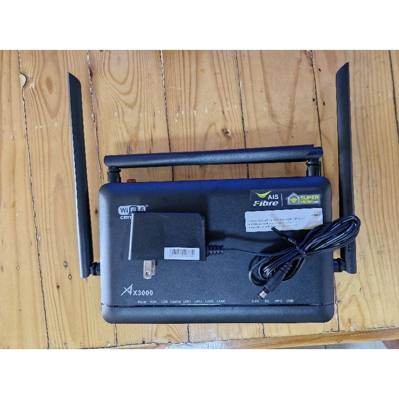 สินค้ามือสอง สภาพดี router ais zte model ZXHN F6107A WiFi 6 Class AX3000 | Shopee Thailand