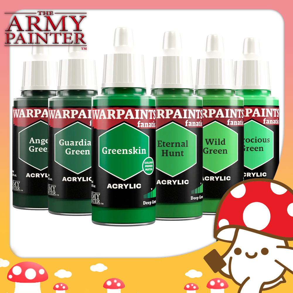 The Army Painter : Warpaint Fanatic - Deep Green สีเพนท์โมเดล จาก Kinoko Card Game Shop | D&D ...