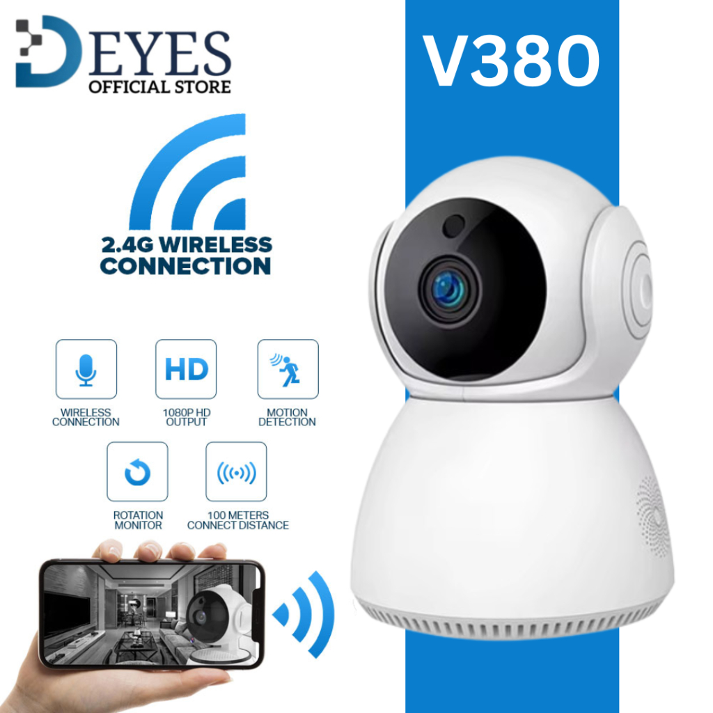 DEYES กล้องรักษาความปลอดภัยบ้าน CCTV V380 PTZ Pro WI-FI HD 1080P ...