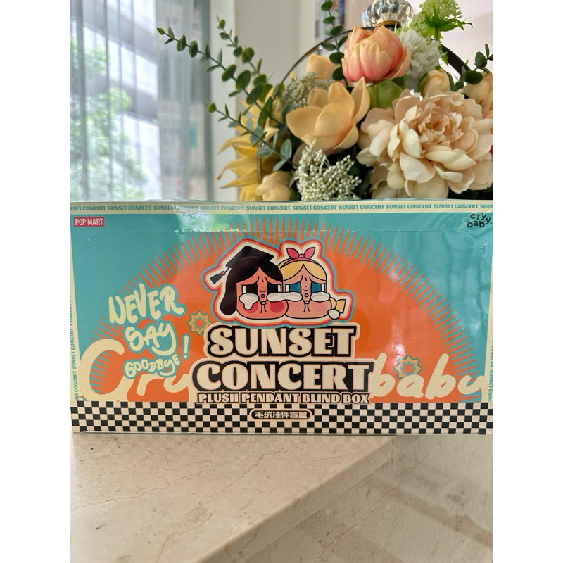 พวงกุญแจ กล่องสุ่ม CRYBABY Sunset Concert Series-Plush Pendant Blind ...