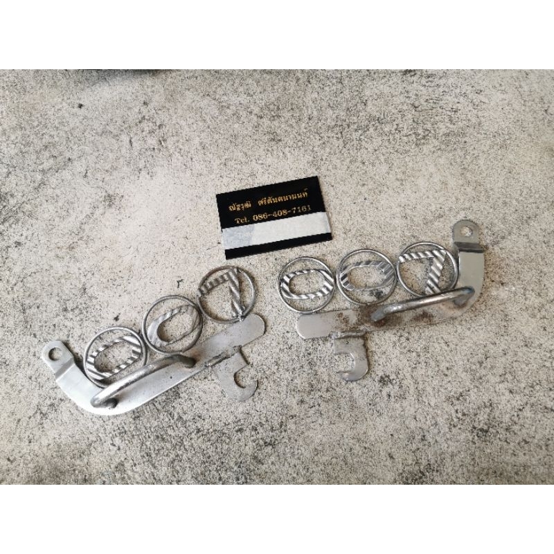 พักเท้า007...ใส่YAMAHA Y80 V75 BELL 80 BELLSUPER...งานเก่าเหล็กหนา...มี ...