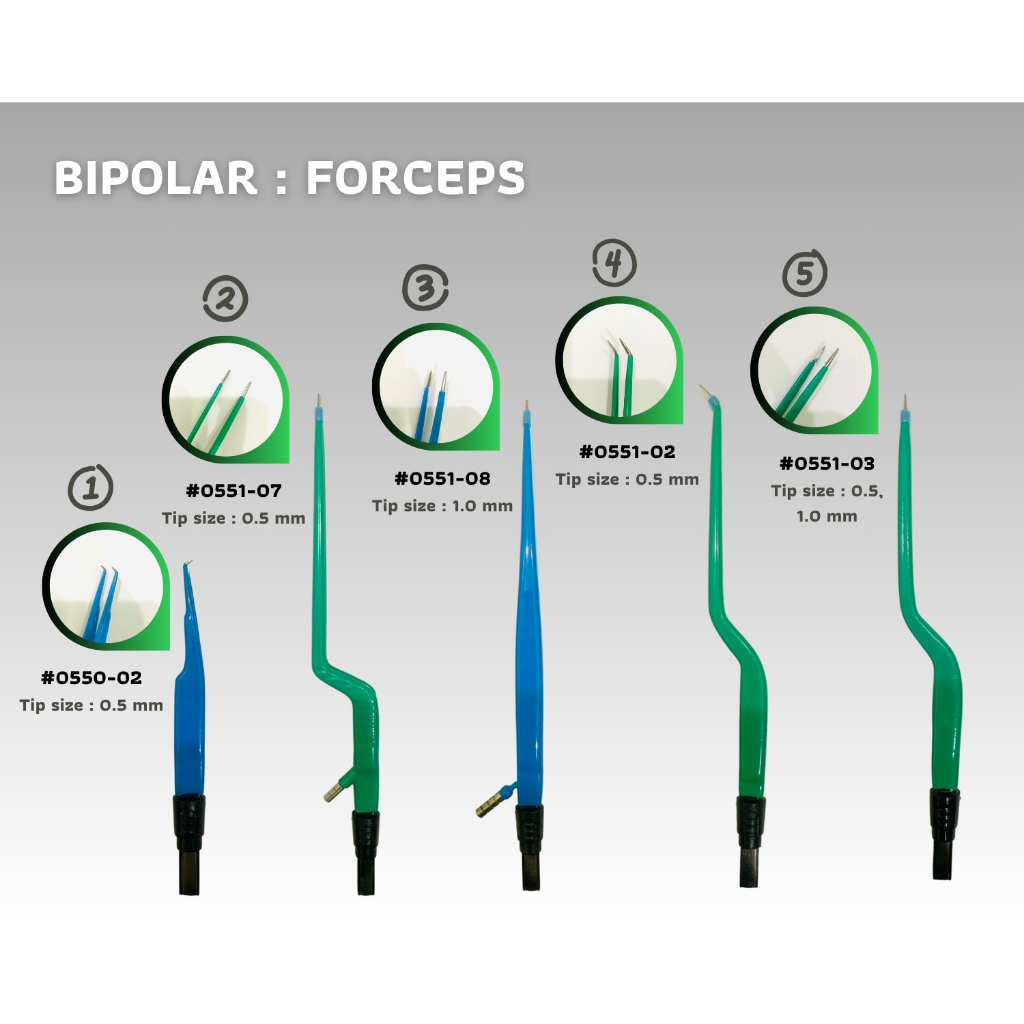 Bipolar Set อุปกรณ์เสริม เครื่องจี้ไฟฟ้า Surtron | Shopee Thailand
