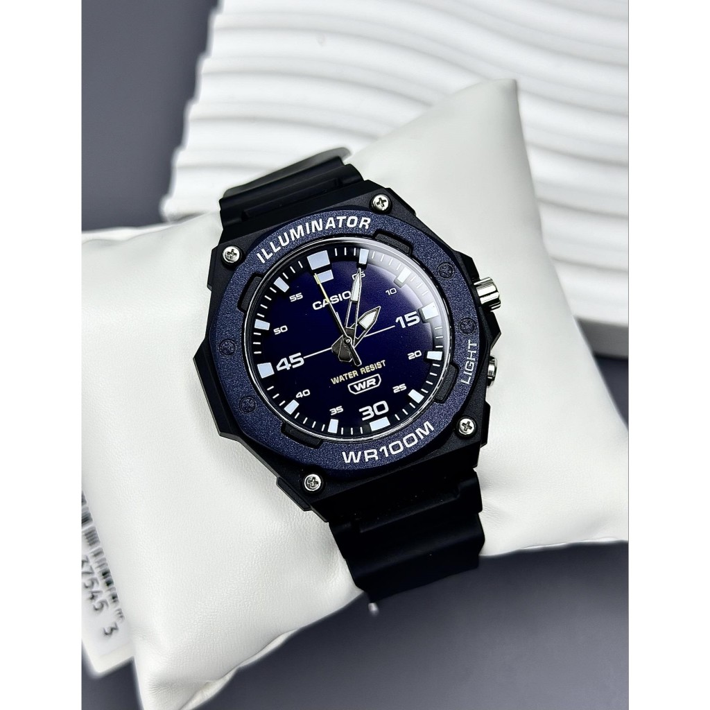 นาฬิกา Casio แท้ รุ่น MW-620H สายเรซิ่น สำหรับผู้ชาย กันน้ำ100M ของแท้ ...