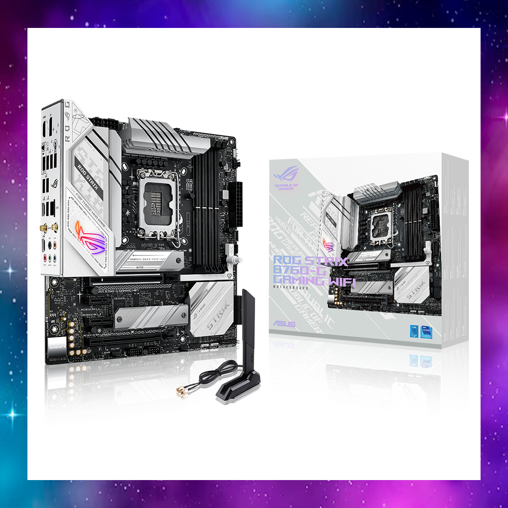 MAINBOARD (เมนบอร์ด) ASUS ROG STRIX B760-G GAMING WIFI D4 (DDR4) (SOCKET LGA 1700) GEN12-13-14 ...