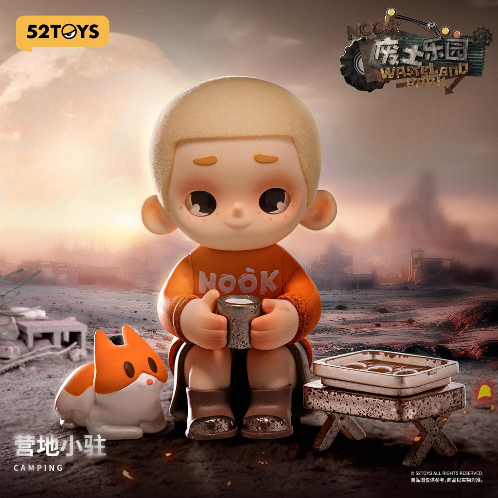 52TOYS Nook Wasteland Park Series Blind Box Figure Toy ของแท้ กล่องสุ่ม ...