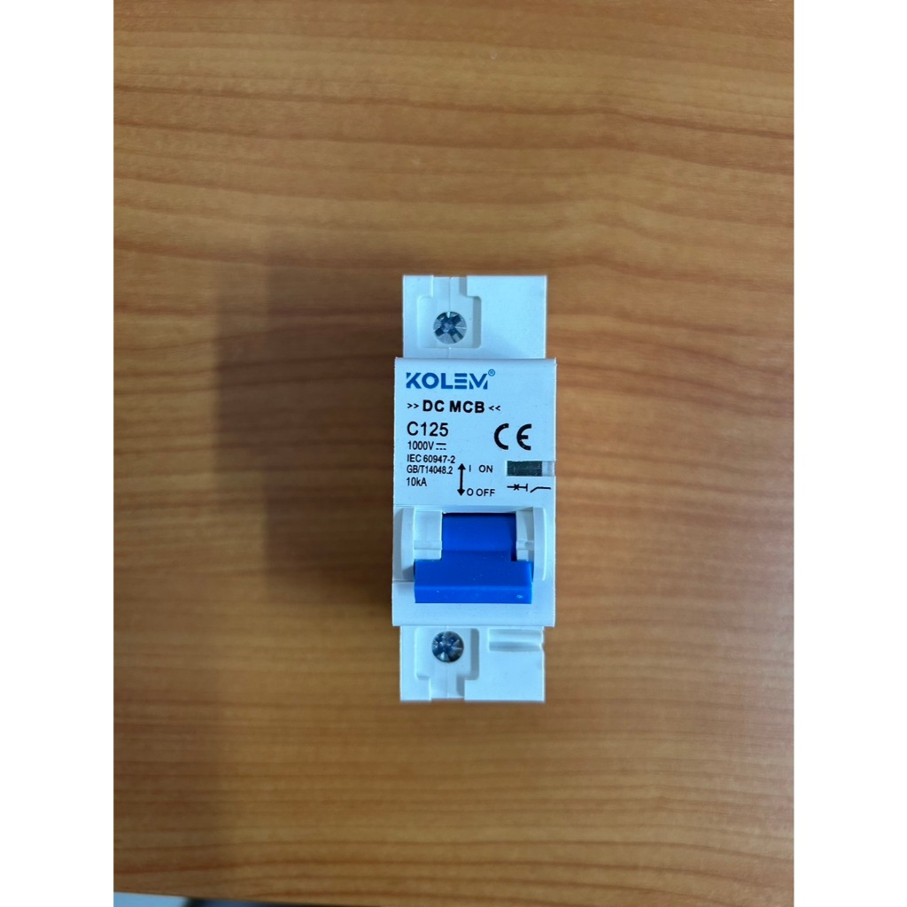 เบรกเกอร์ตัวใหญ่ DC MCB 100A 125A งานกระแสสูง ยี่ห้อKolem เกรดคุณภาพ | Shopee Thailand