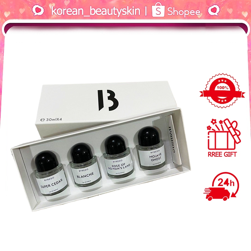 30ml * 4ขวด Byredo Gift Set EDP Parfum Byredo Blanche/Super Cedar ...