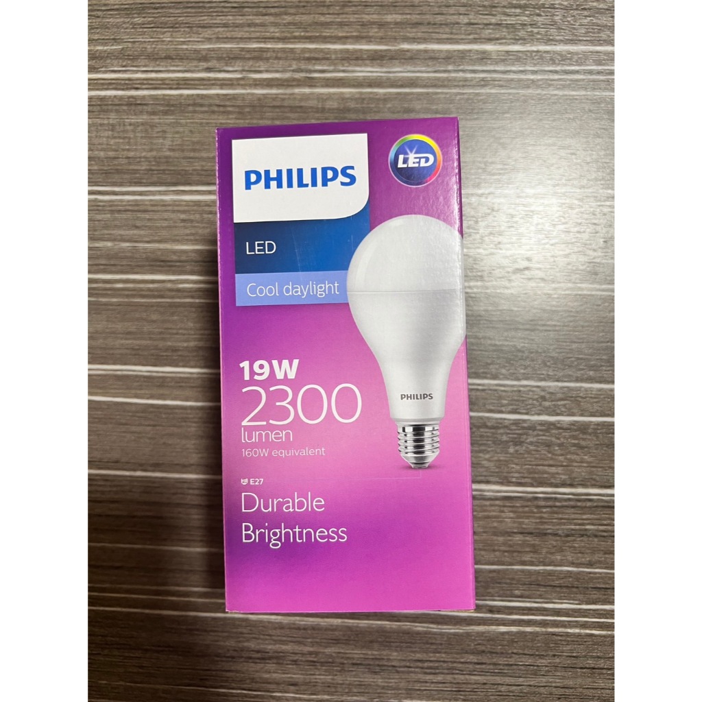 หลอด LED Philips 19w E27 Daylight 2300 lumen | Shopee Thailand