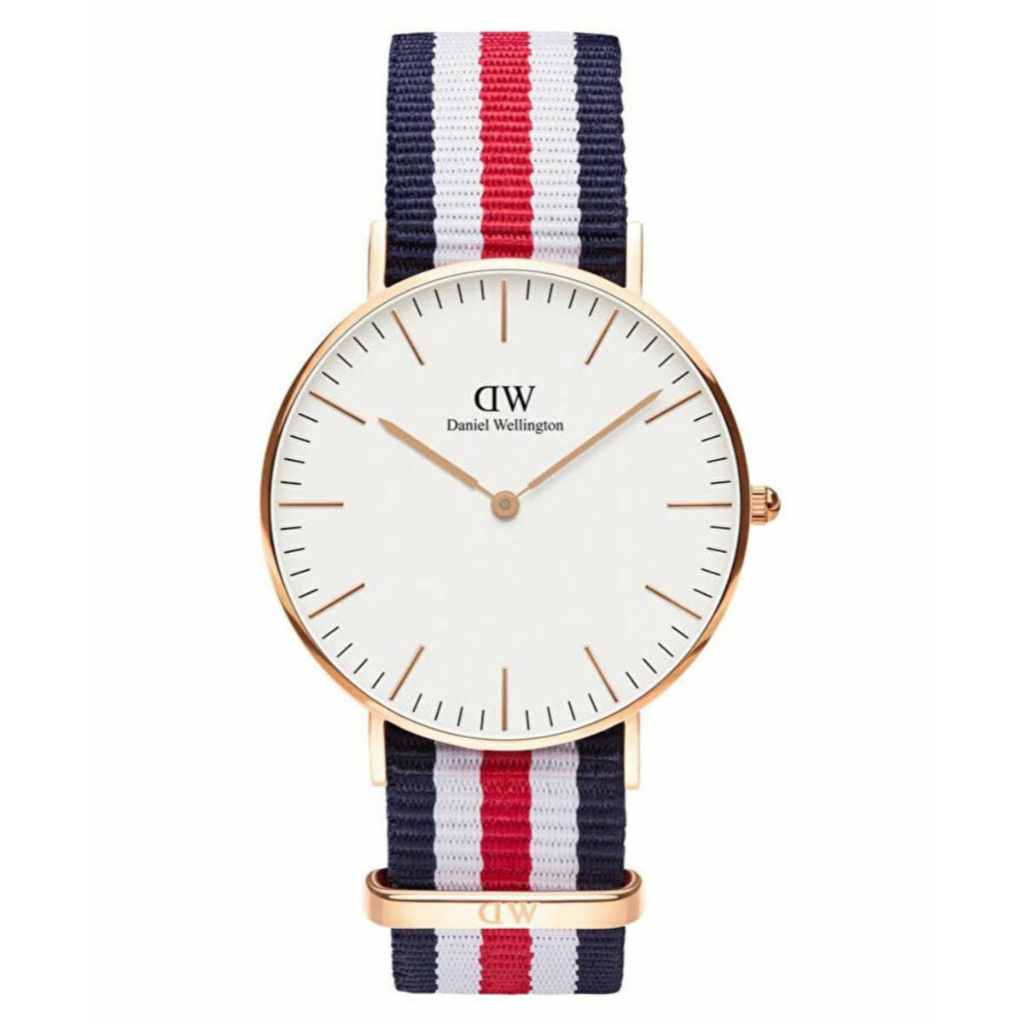 นาฬิกา DANIEL WELLINGTON MEN'S DW00600030 CANTERBURY QUARTZ WATCH 36 MM ...